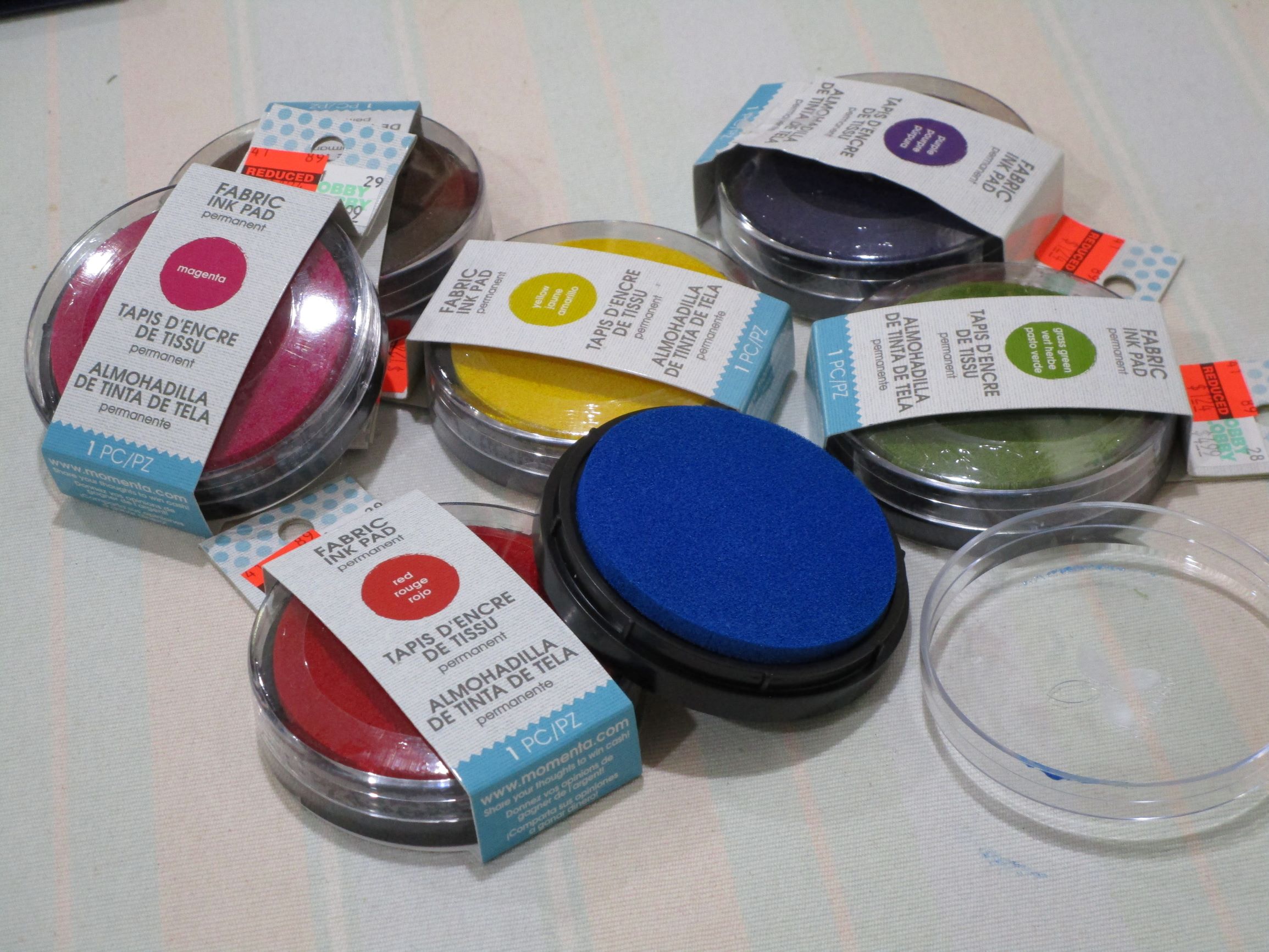 Experiment with stamping – Daily Fiber